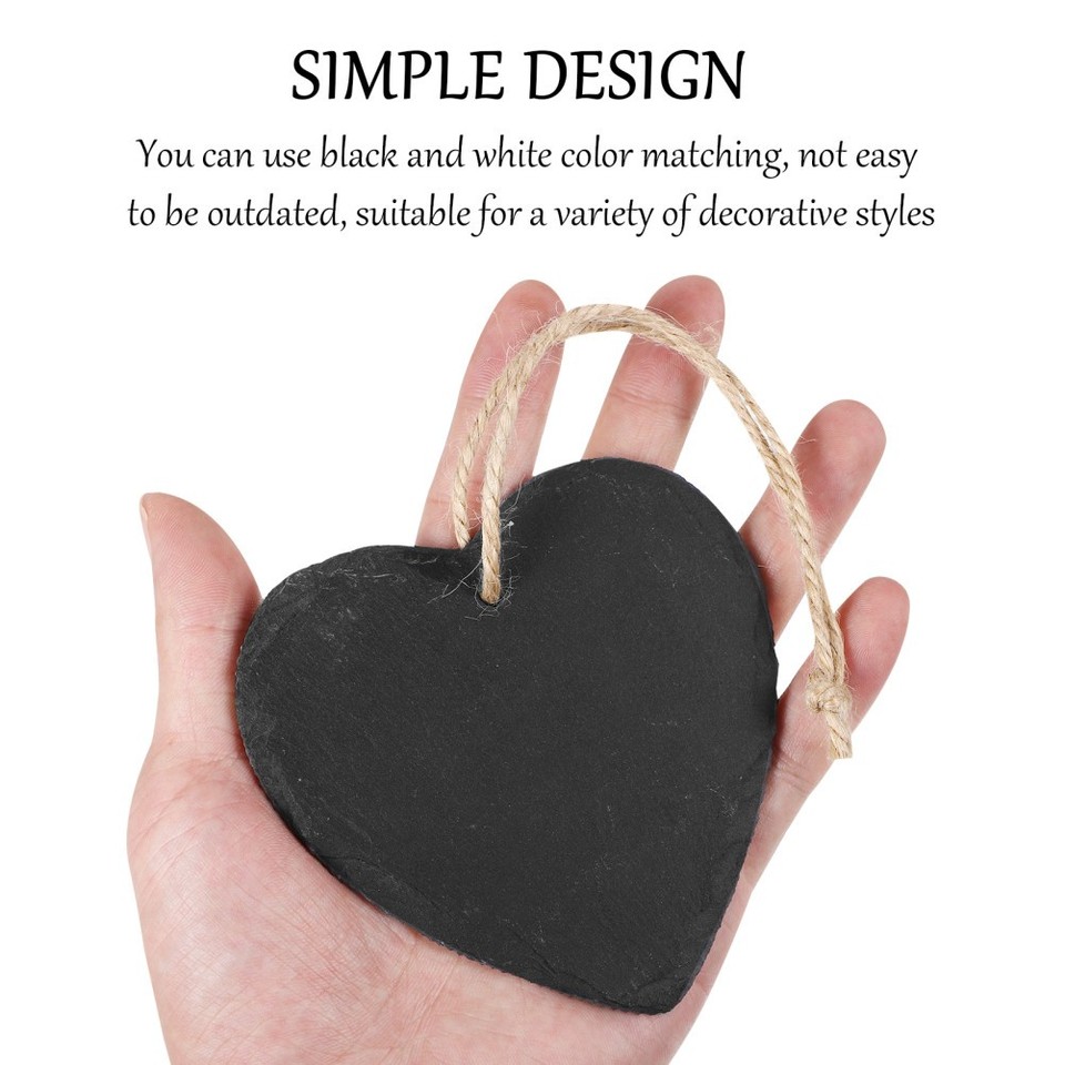 3Pcs Labels Heart Shaped Memo Board Tags Food Sign Garden Plant | eBay ...