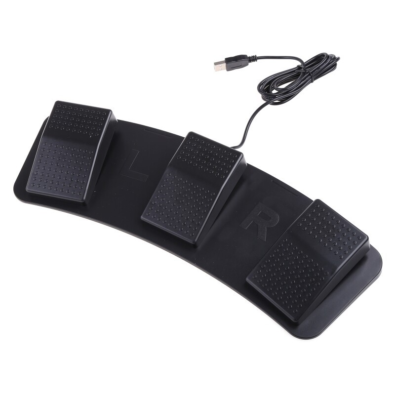 FS3-P USB Foot Pedal Control Keyboard For Computer PC Games Testing | eBay