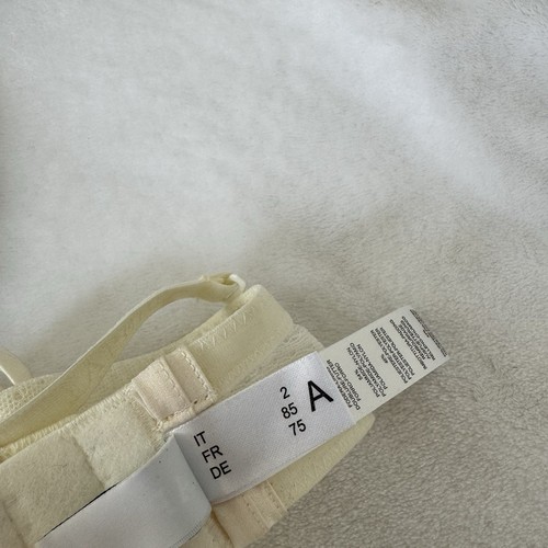 La Perla Cream Off White Lace Bra Made In Italy 34A | eBay