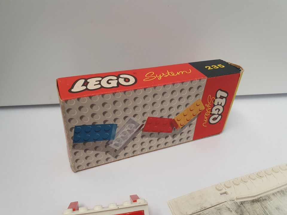LEGO System classic vintage box 235 garage 50's 60er alt 60s OVP boxed ...