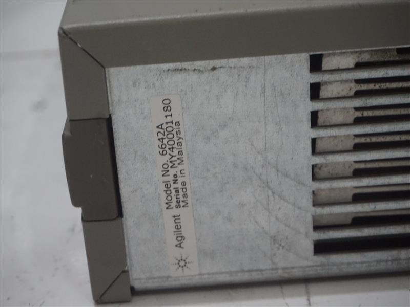 Agilent 6642A 0-20V/0-10A System DC Power Supply 30 Days Warranty | eBay