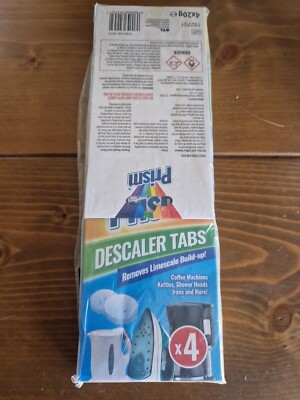 2x Kettle Descaler Tablets Limescale Remover Tabs Coffee machshower ...