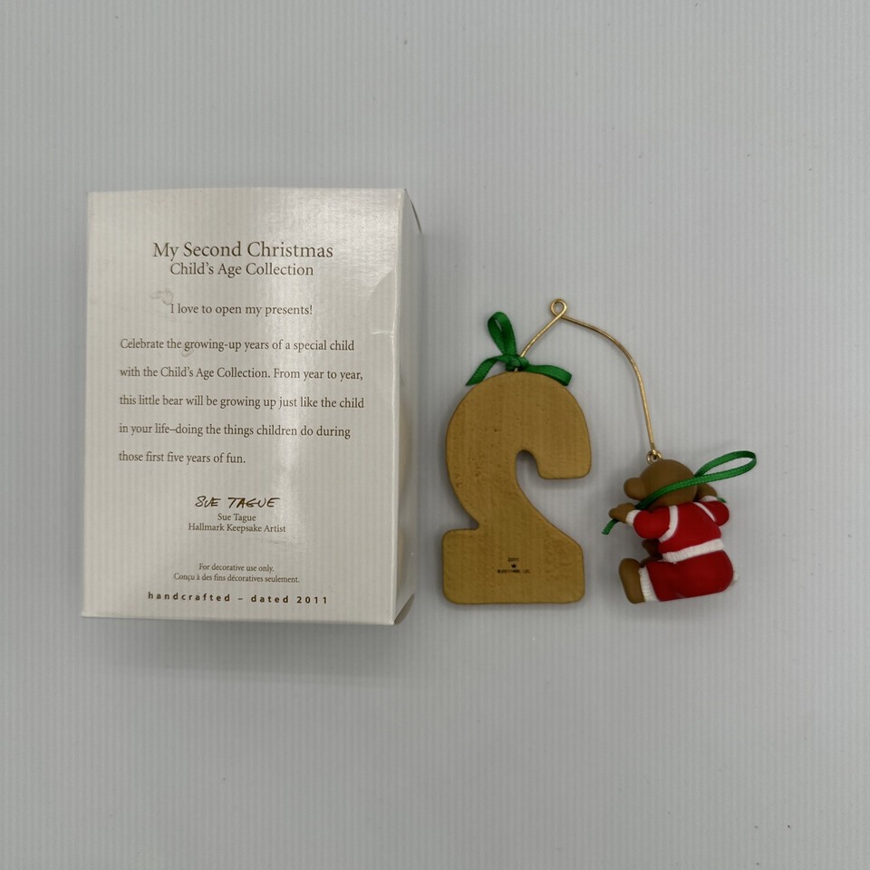 Hallmark keepsake Ornament “My 2nd Christmas" 2009 | eBay