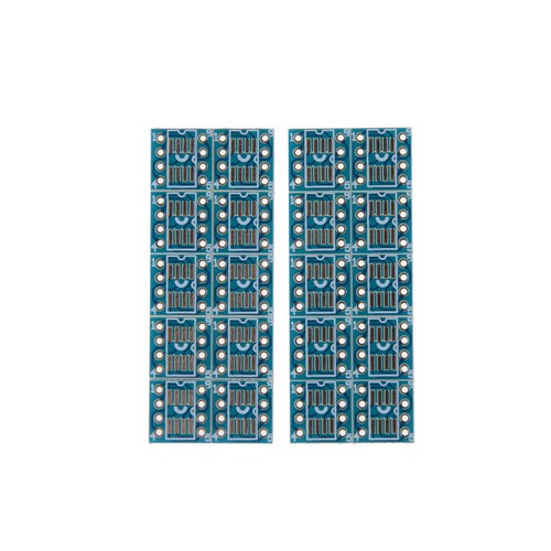 20x SOP8 SO8 SOIC8 TSSOP8 MSOP8 to DIP8 Adapter PCB DIY 'Conveter Board ...