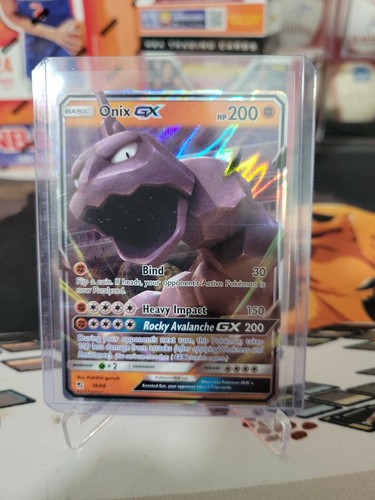 Onix GX 36/68 Full Art Ultra Rare Pokemon TCG Hidden Fates Near Mint | eBay