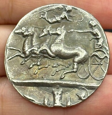 Wonderful Authentic Ancient Greek Silver Tetradrachm Coin Ca. 454-404 ...