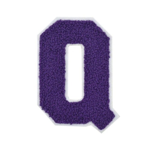 6" Purple Varsity Alphabet Letters Chenille Iron-on Patch | eBay