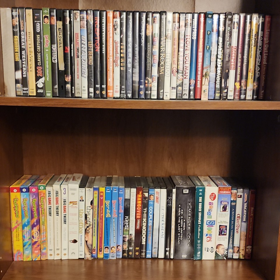MIXED LOT 112 DVDs ASSORTED MOVIE & TV Show Seasons PG-R Collection All ...
