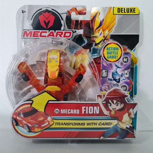 Mecard Deluxe Mecardimal Figure - FION Transforms with card RARE ...