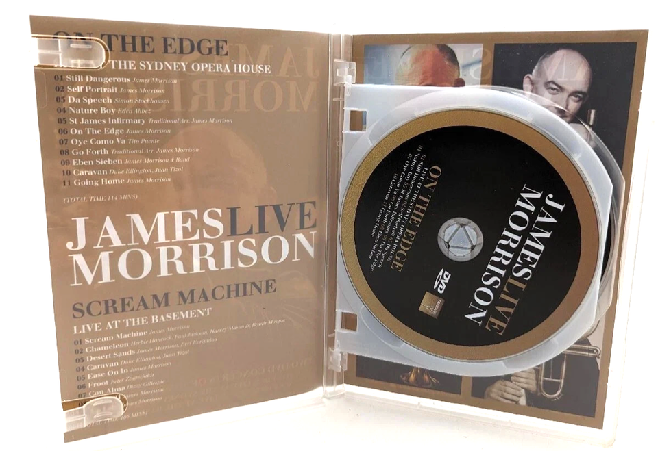 JAMES MORRISON-LIVE AT THE OPERA HOUSE & THE BASEMENT-2 DVD SET ...