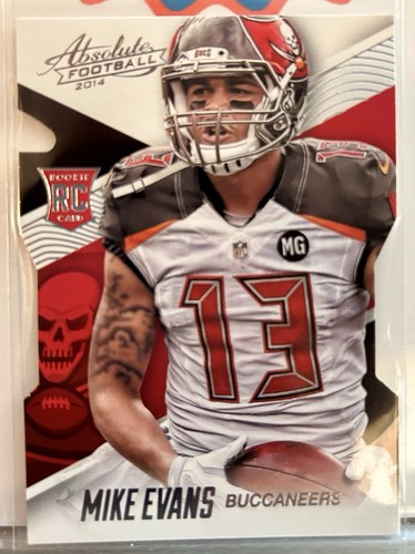 2014 MIKE EVANS Panini Absolute Die-Cut NFL ROOKIE Card RC Aggies ...