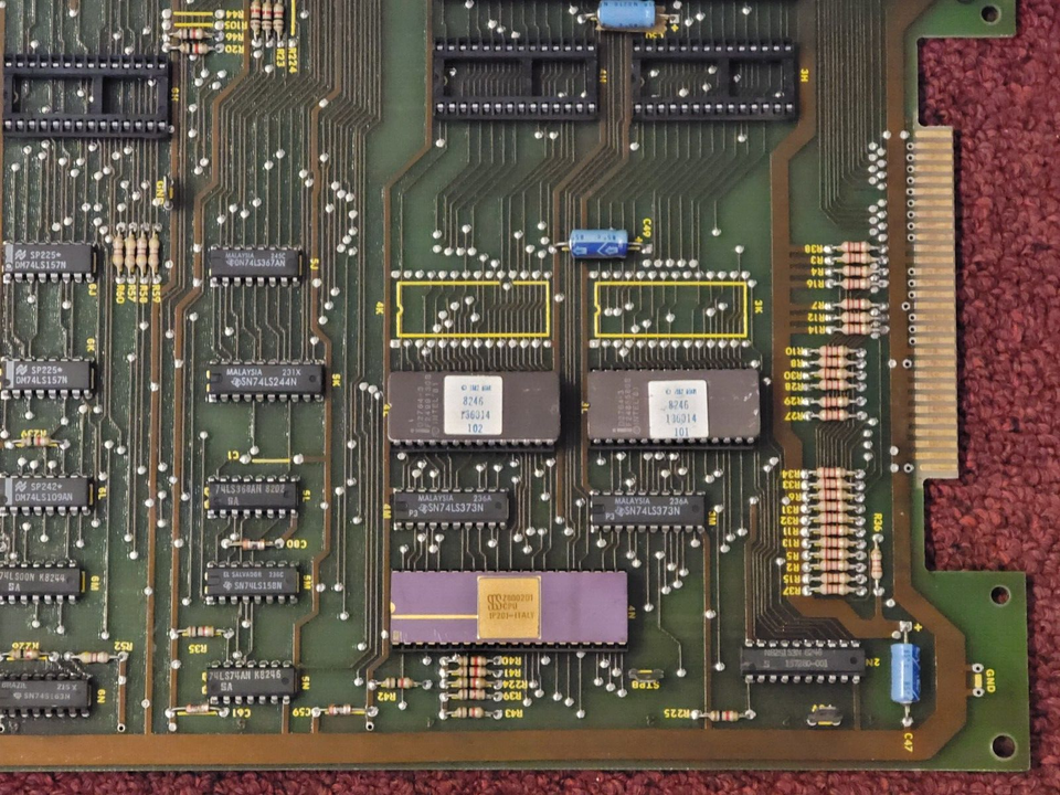 Pole Position Atari CPU top Arcade Game Circuit Board PCB Untested for ...