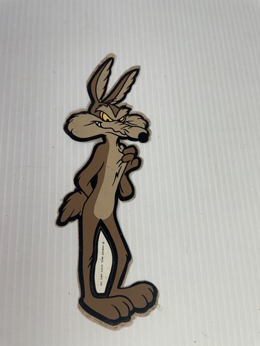 Vintage Rare 1967-69 Wiley E. Coyote Sticker Warner Bros Seven Arts Inc ...