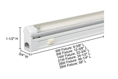 T5 14W 4100K Fluorescent Tube SlimLight with Fixture #SLG-14WT5 | eBay