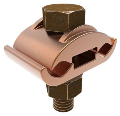 Burndy GC2626, Mechanical Grounding Connector for Copper Cable to Bar ...