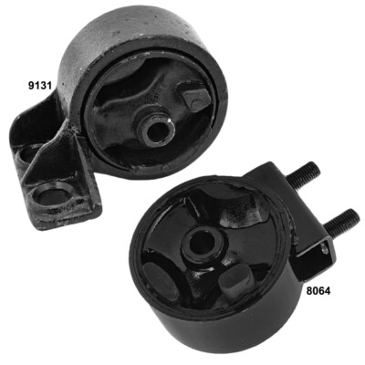 Front & Right Engine Motor Mounts Set of 2PCS for Mazda 323 1991-1990 ...