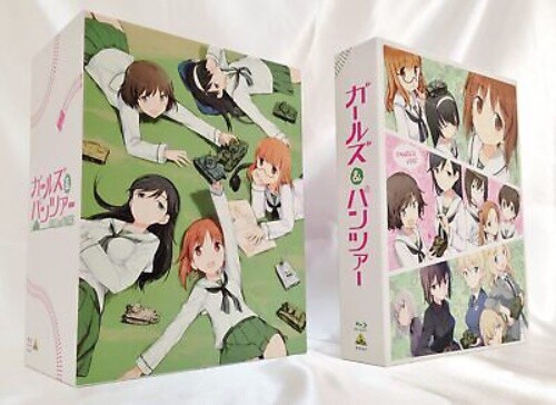 Girls und Panzer First Press Limited Edition Complete 6 Volume Set Blu ...