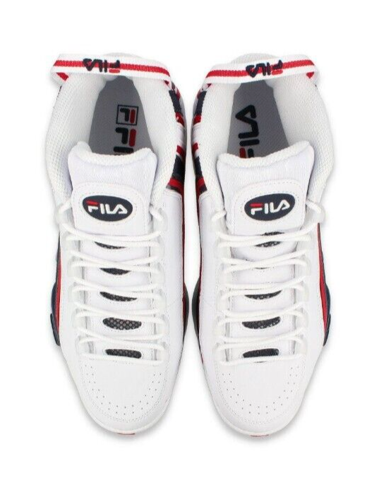FILA Stack 2 MSS23004 125 Basketball Shoes Sneaker White Navy Red | eBay