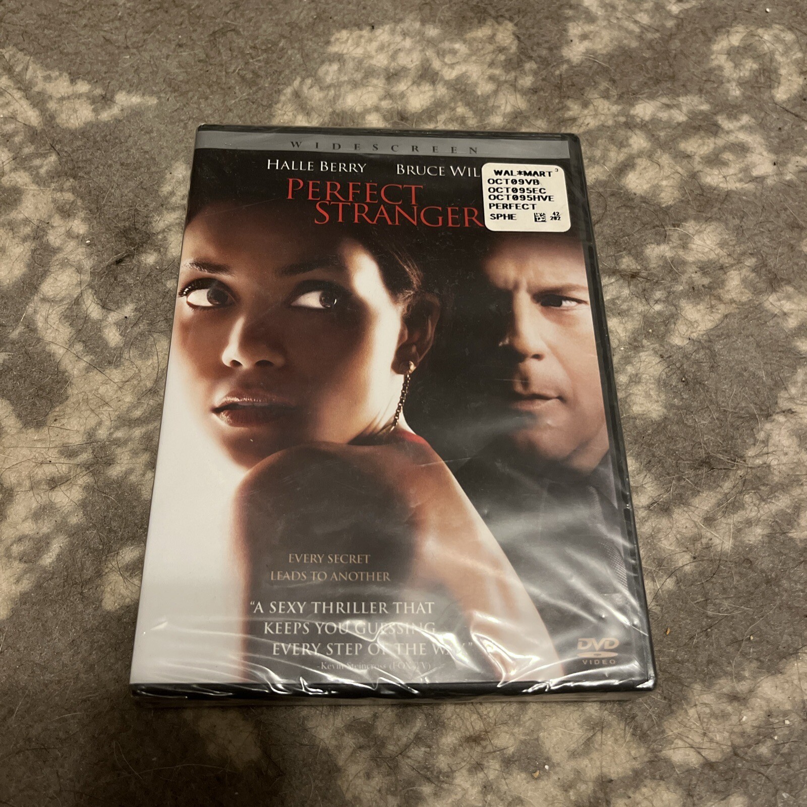 Perfect Stranger (DVD, 2007, Widescreen) New Sealed Bruce Willis, Halle ...