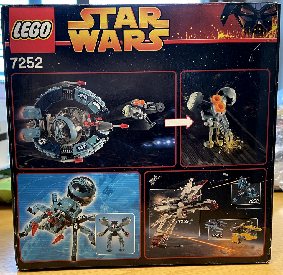 LEGO Star Wars: Droid Tri-Fighter (7252) 673419057172| eBay