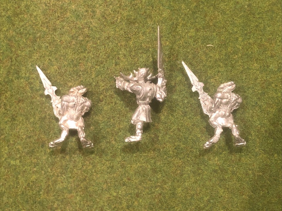 Khorne Bloodletters x3 Chaos Daemon Warhammer Fantasy 40k METAL OOP | eBay