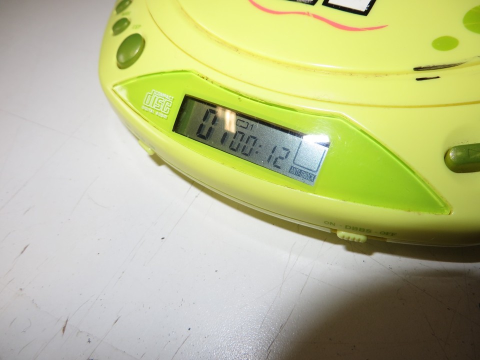 Vintage Spongebob Squarepants Portable CD Player May 2004 Tested | eBay