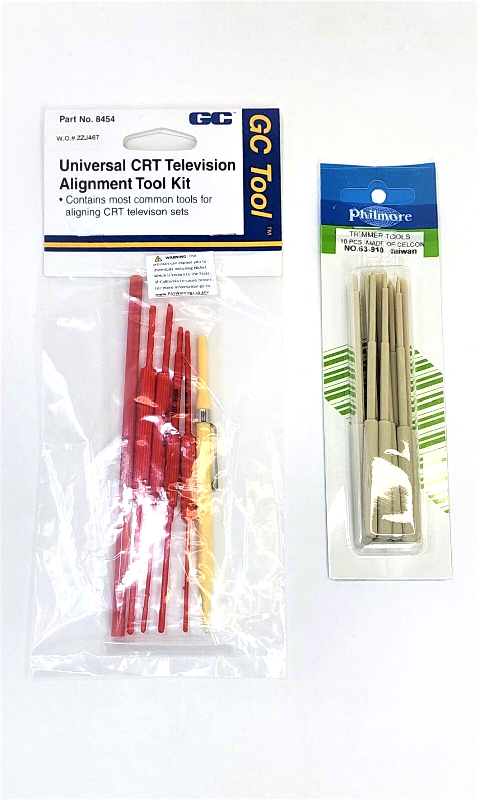 Radio & TV Alignment Tool & Trimmer Tool Set NEW FREE SHIPPING 63-910 ...