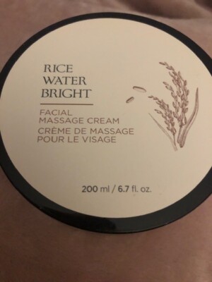 Avon The Face Shop Rice Water Bright Facial Massage Cream 6.7 fl oz | eBay