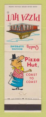 Matchbook Cover - Pizza Hut Restaurants | eBay