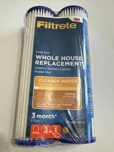 Filtrete 3M Standard Whole House Water Filter Replacement Filters 3WH ...