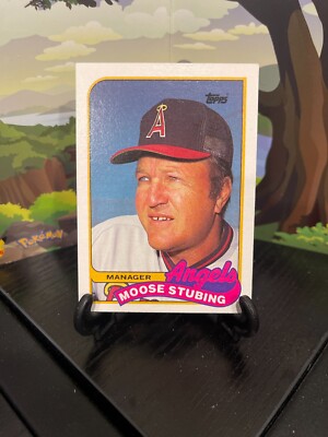 1989 Topps Moose Stubing #444 Baseball Card | eBay
