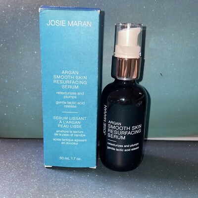 Josie Maran Argan Smooth Skin Resurfacing Serum Anti Aging 1.7 oz USA ...
