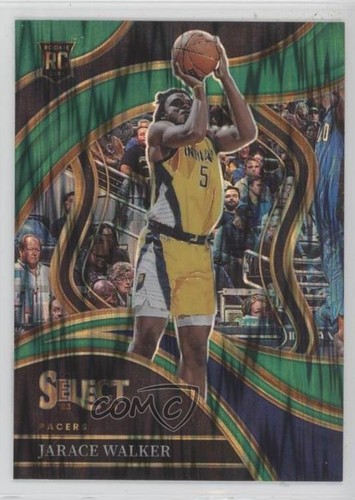 2023-24 Panini Select - Courtside Green Shock Prizm #273 Jarace Walker ...
