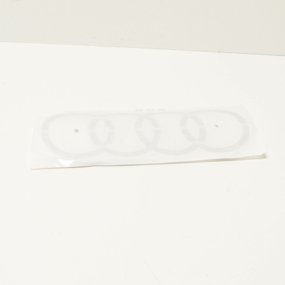 NEW OEM AUDI A5 8W6 REAR TAILGATE BOOT LID EMBLEM BADGE RINGS ...