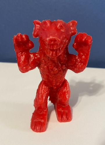 Vintage 1960's Palmer Plastic Red Monster Gorgo Action Figure Horror ...