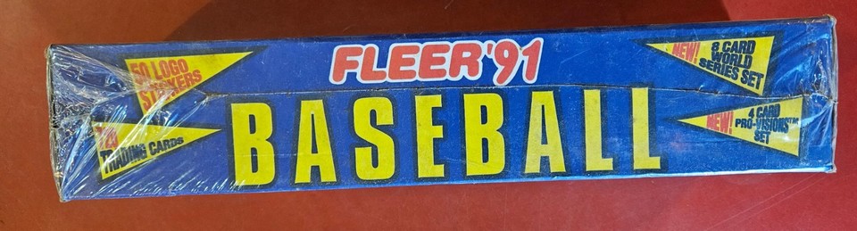 1991 Fleer Baseball Factory Set Sealed 720 Cards + 50 Logo Stickers | eBay
