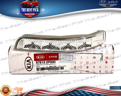 ⭐GENUINE⭐ Outside Mirror Signal Lamp 4 LEDs LEFT KIA SORENTO 11-15 ...