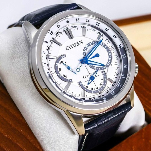 Citizen 8729-R005987 BU2020-02A Day Date Eco Drive Solar Mens Watch ...