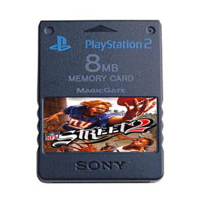 NFL Street 2 PS2 Official Memory Card Unlocked Saves | eBay