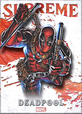 Topps Marvel Collect Supreme 2021 Series 3 - Deadpool - Red SR [Digital ...