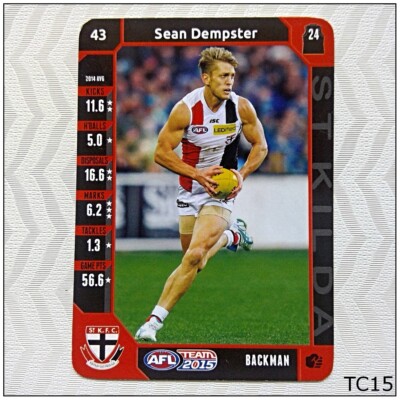 AFL Teamcoach 2015 #43 Sean Dempster | eBay
