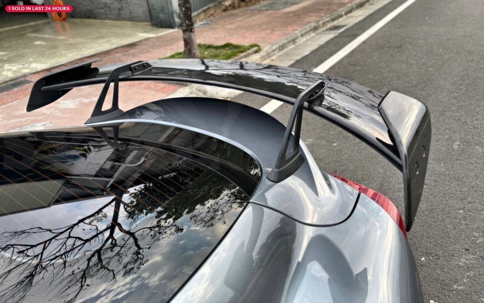 Real Carbon Rear Trunk Swan Neck Spoiler Wing For Toyota GR Supra A90 ...