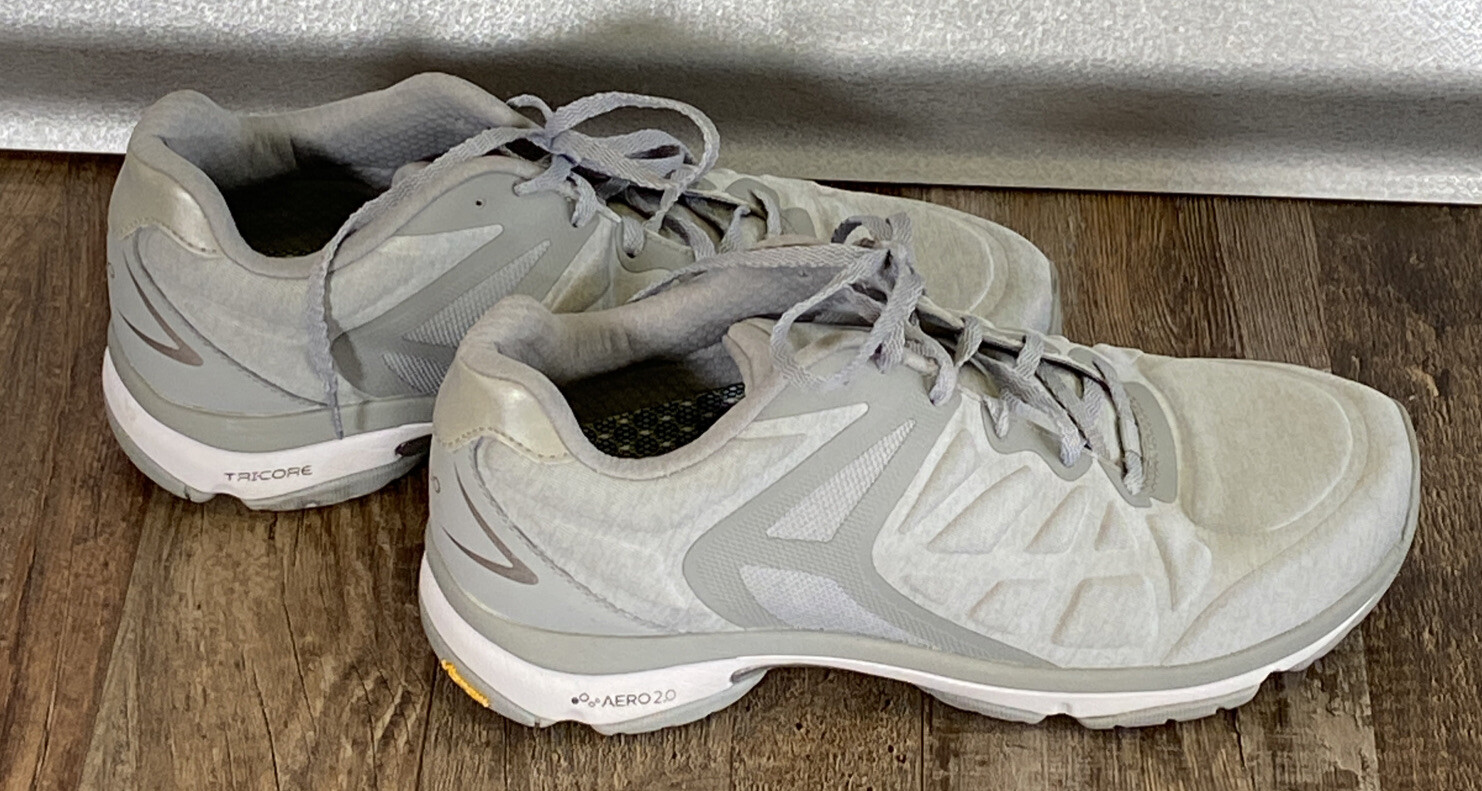 Abeo Pro Womens Tri-Core Athletic Shoes Gray Sz 10M Dorian Sneakers ...