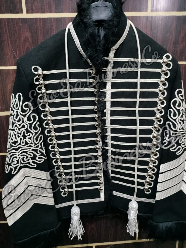 New Napoleonic Hussars Uniform Military Style Jimi Hendrix Tunic ...