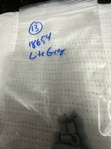 LEGO Part 18654 Light Gray 1x1 Beams / Axle Connectors | eBay