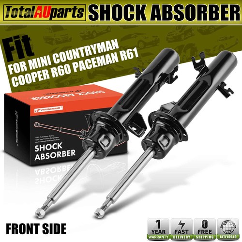 2x Front Shock Absorber For Mini Paceman R61 Countryman R60 1.6L 2.0L ...