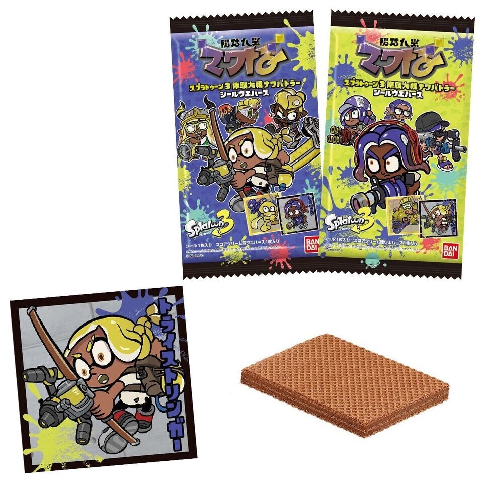 Splatoon 3 Tableturf Battle Wafer Cards Box 20 Pieces Packs Set BANDAI ...