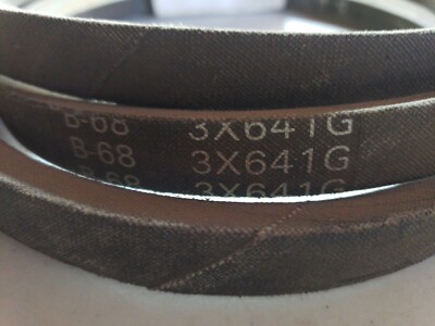 Free Ship, Dayton B68 V-Belt, 71" Outside, 21/32" Width,13/32" Thick | eBay