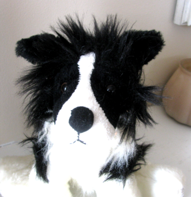 Assinatura Webkinz Border Collie Brinquedo Zee.Dog Mr. Fresco Para