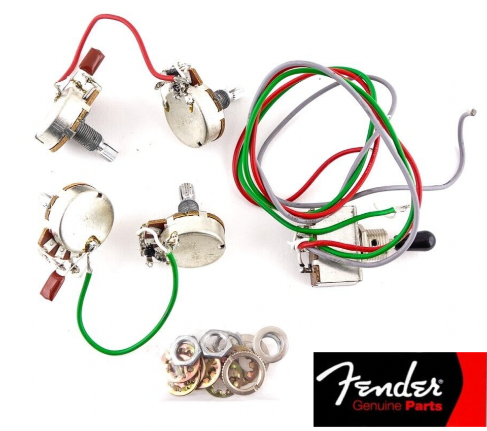 KIT Fender Telecaster Jim Askins JA-90 Thinline Wiring Harness - Guitar ...